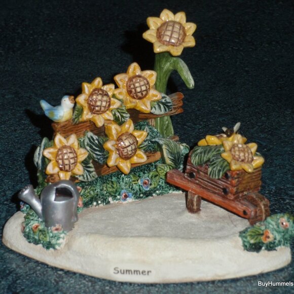 Hummel | Art | Goebel Seasons Summer Days Scape Hummel Display 112d For ...